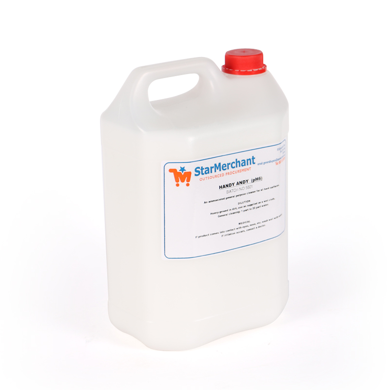 Get a quote - White Wipe(Handy Andy)- 5lt - Business Procurement | Star ...